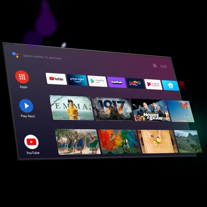 100-inch Android Smart TV - Ideal for Hotels, Schools, & Offices