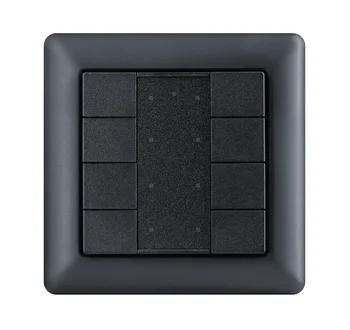 8-key Push Button Dali Wall Switch Bicolor Feedback Led (white/red ...
