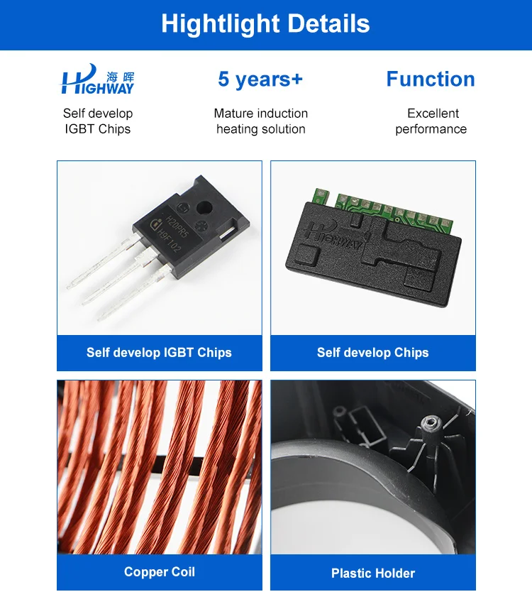 Commercial Electric Induction Cooktop Circuit Mother Pcb Board Module ...