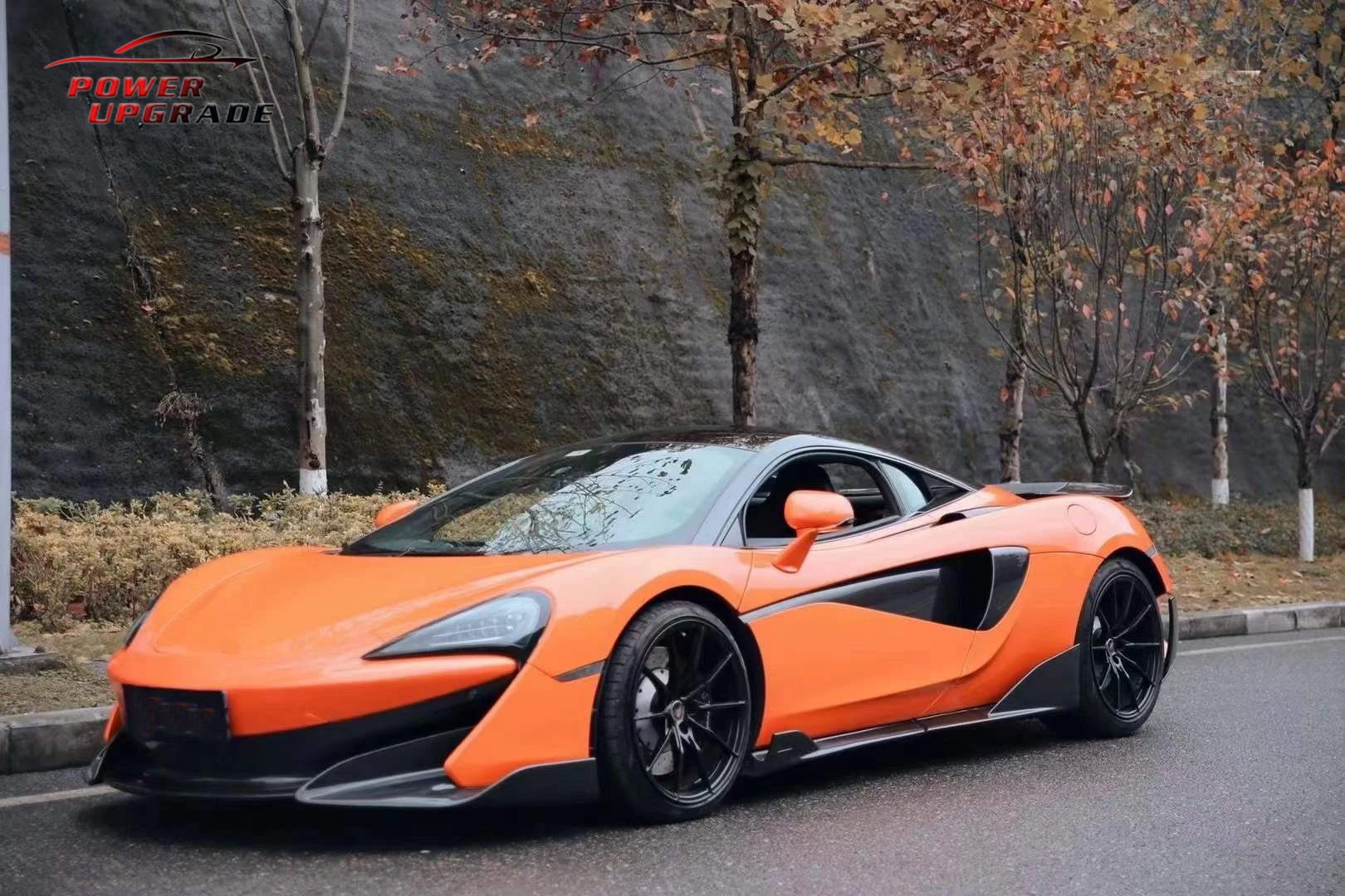 Carbon Fiber Body Kit for McLaren 540C 570S Upgrade 600LT Front Bumper ...