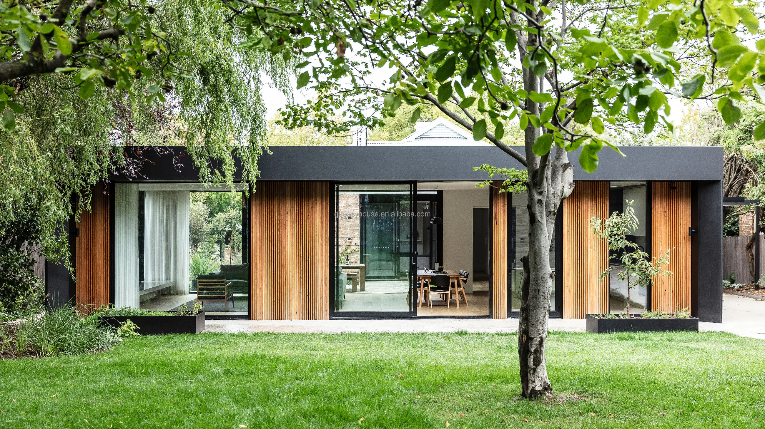 Modern Design Prefab Modular Steel House for Use as a Villa