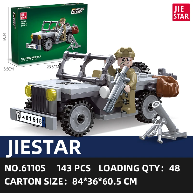 Jiestar Cheap Small Army F-14 Airplane Armored Vehicle Military Truck ...