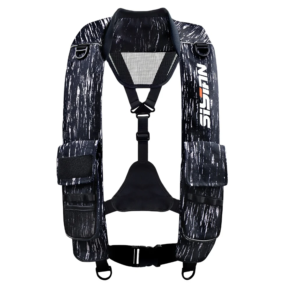 Inflatable Life Jacket 800g Weight Life Vest For Aquatic Sports Factory ...