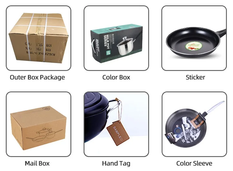 Cookware Set 100 Pcs Agiz Star 10 Aic Cod New Colors 13 Kitchenware ...