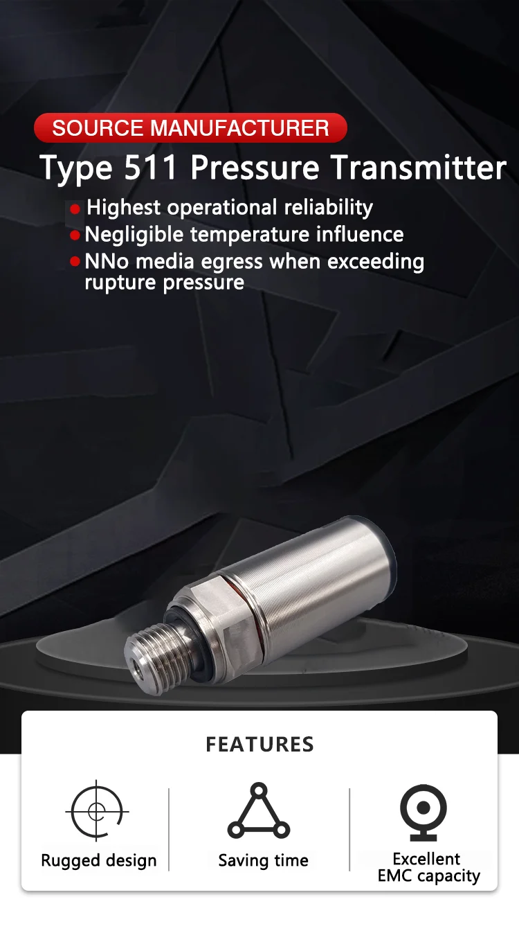 Huba Control Type 511 Pressure Transmitter Relative And Absolute ...