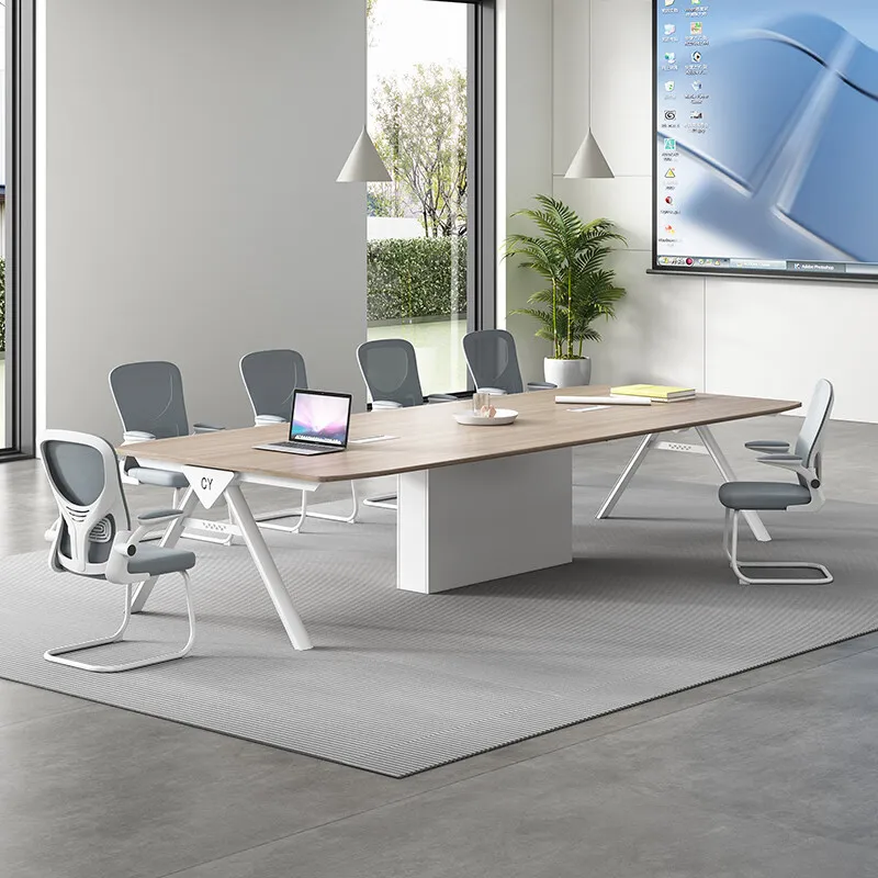 Large conference table long table simple modern conference room ...