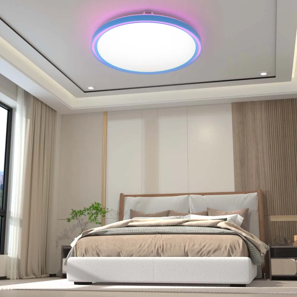 Fashion Design Dimmable Ceiling Light For Living Room Bedroom Round Led ...