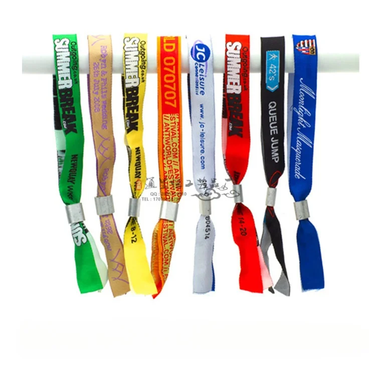 Woven Wristband For Festival New Best Design Armband Promotion Gift ...