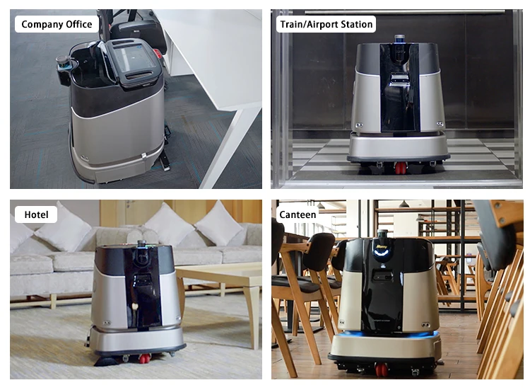 2d Laser Lidar Depth Camera Autonomous Driverless Cleaning Robot ...