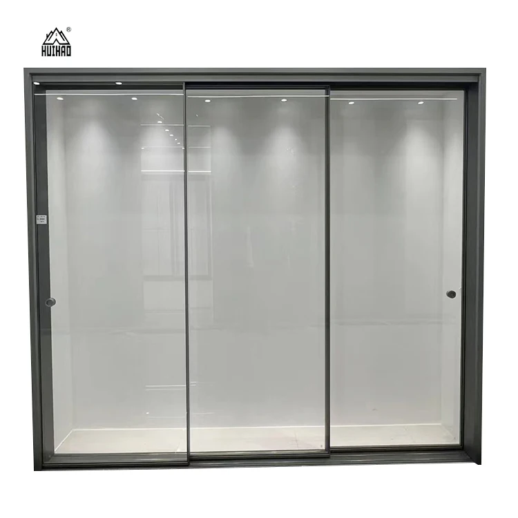 Indoor Glass Sliding Door Flash Door Sliding Door Wall Partition Panel ...