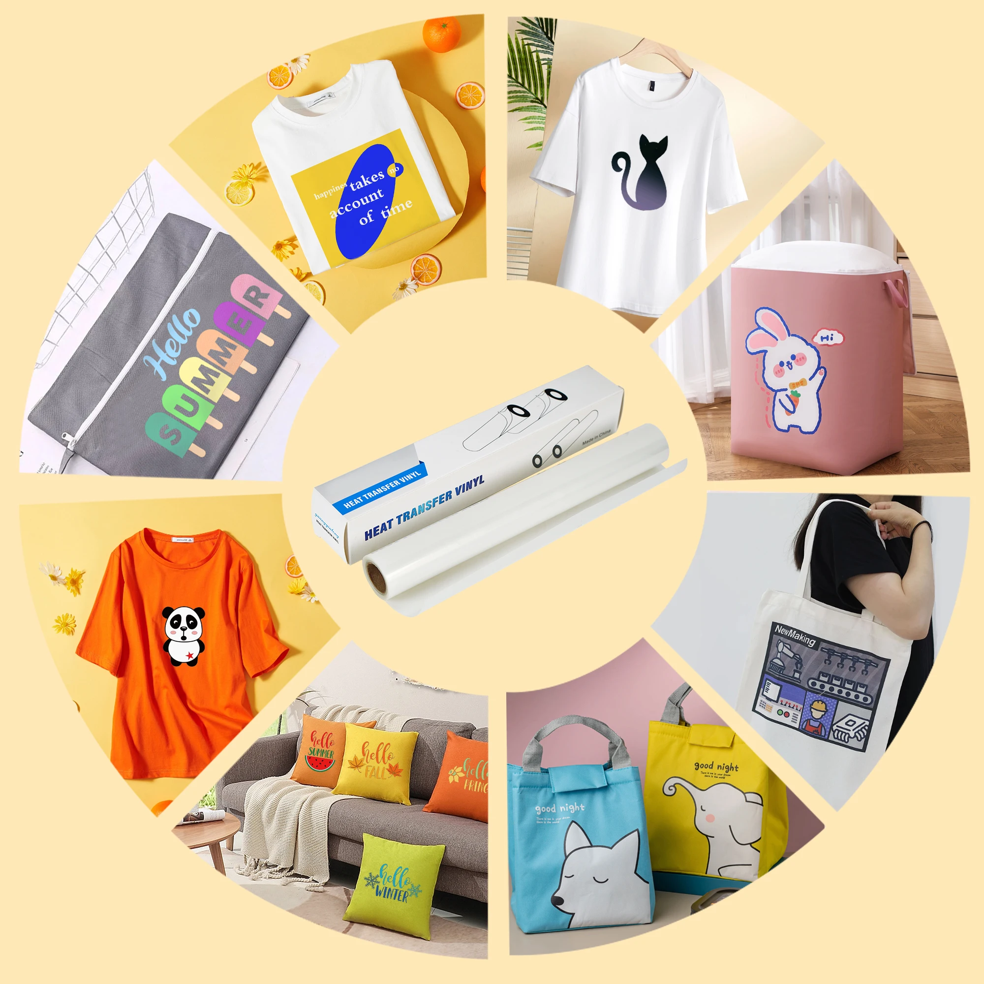 Guangyintong Sublimation Vinyl Printable Sublimation Ink Textile Vinyl ...