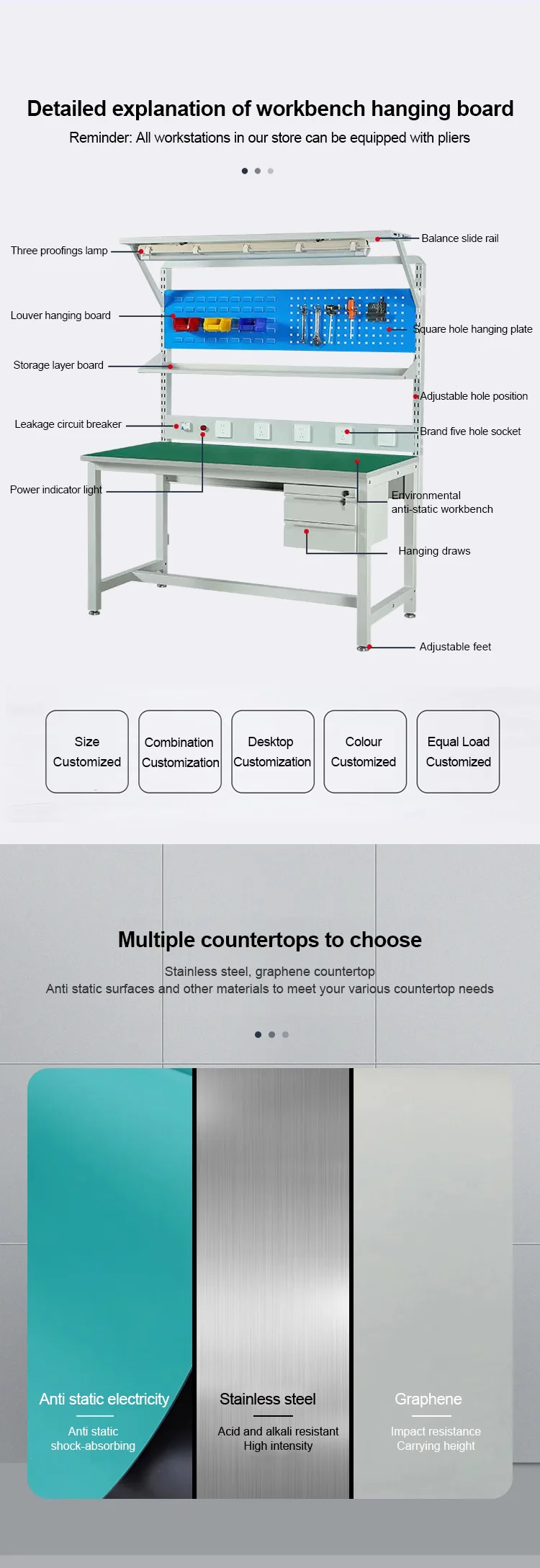 Commercial Laboratory Table - Atelier Metal Inspection