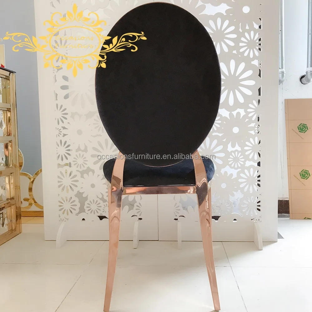 Rental Fancy Gold Stainless Steel Wedding Chair for Restaurant and ...