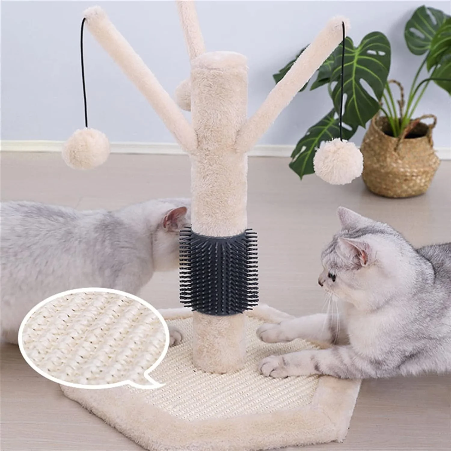 Cat Scraper Tower With Small Climbing Frame For Cat Playing Toy Cat ...