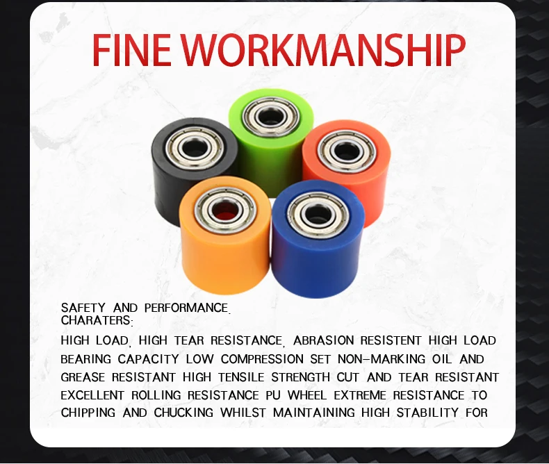 Customized PU Caster Wheels for Conveyor Belt Rubber - OEM | Wholesale