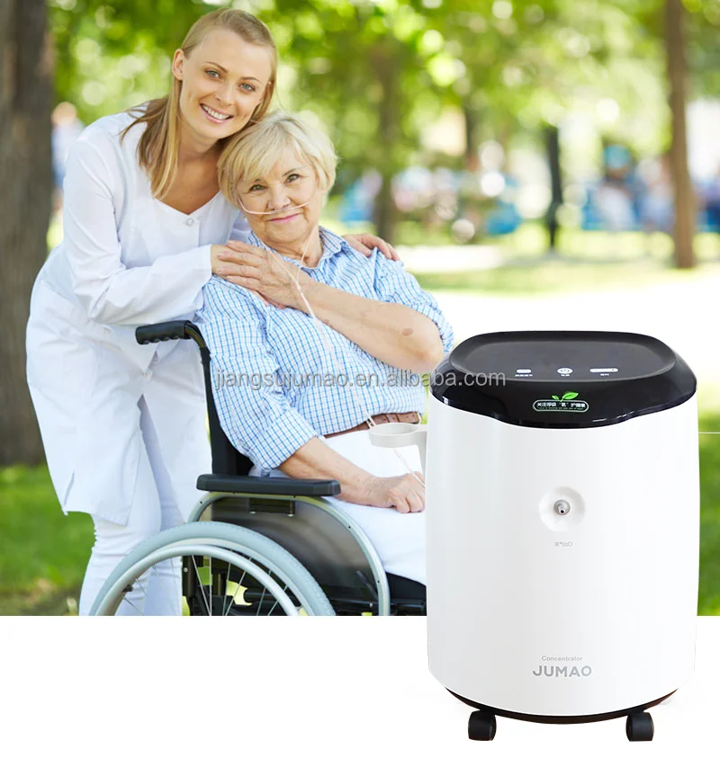 Large Led Screen Oxygen Concentrator With White And Black For Home ...
