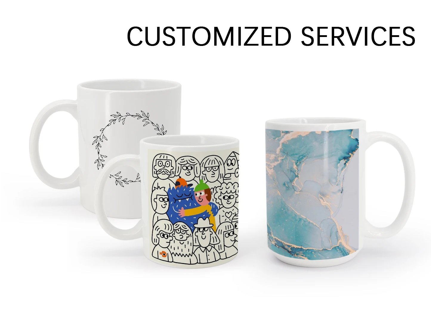 Stock In Usa Warehouse 11oz Personalized Cute Mugs Cup For Tea Milk ...