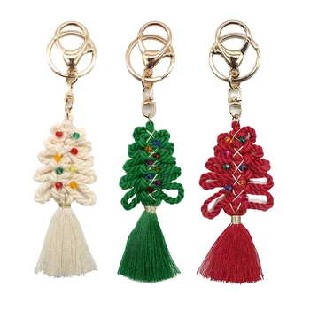 Christmas Lovely Souvenir Gift Creative Metal Xmas Tree Keychain For ...