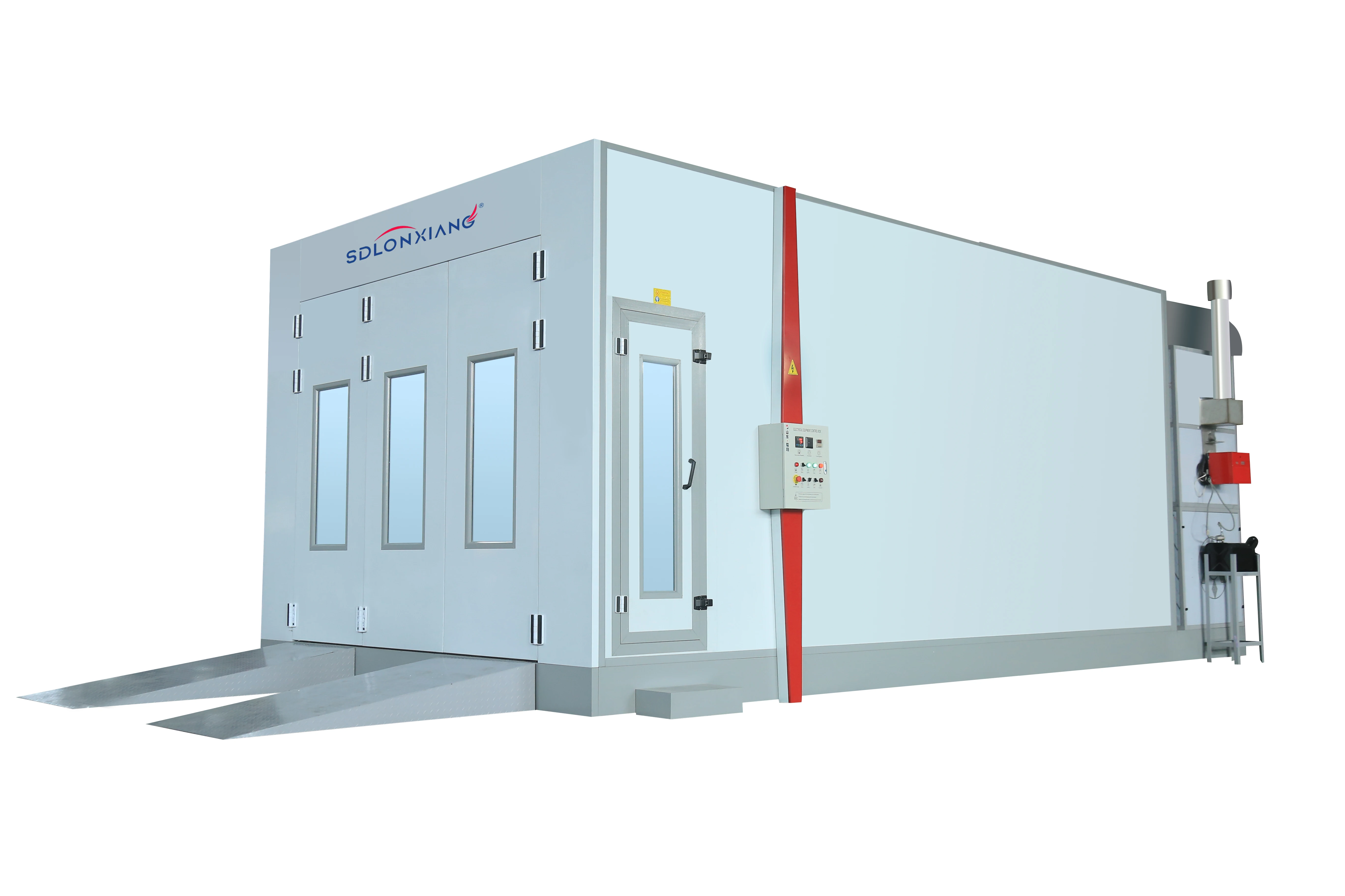 LX3 CE Spray Booth: 7m Car Paint Booth with Electric Heating & LED ...