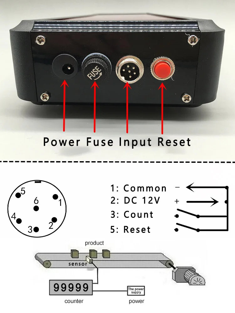 CHEETIE CP100 Counting Machine - Efficient Infrared Sensor