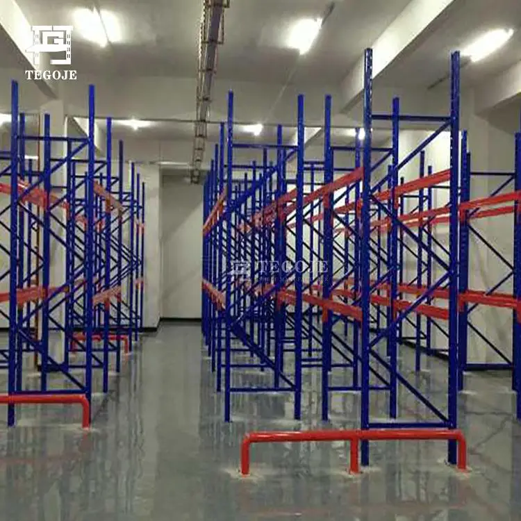 Warehouse Heavy Duty Stackable Pallet Rack Metal Garage Shelves ...