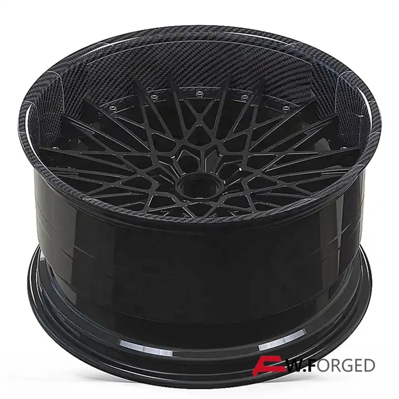 Custom Carbon Fiber 17 18 19 20 21 22 23 24 Inch Forged Wheels Deep Lip ...