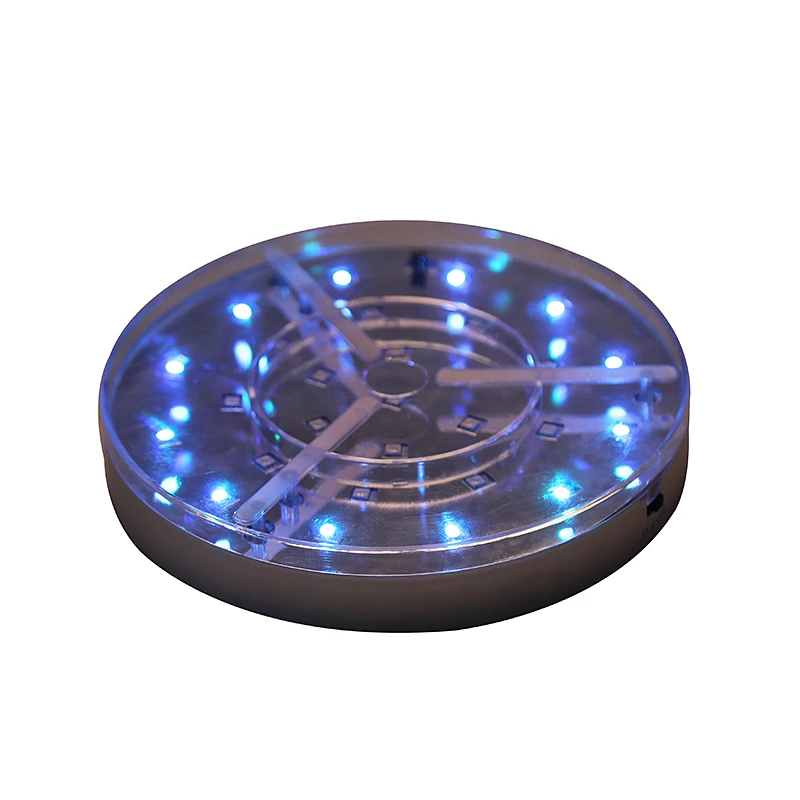 Portable Small Size Laser Disc Hookah Shisha Base Led Light Club Bar ...