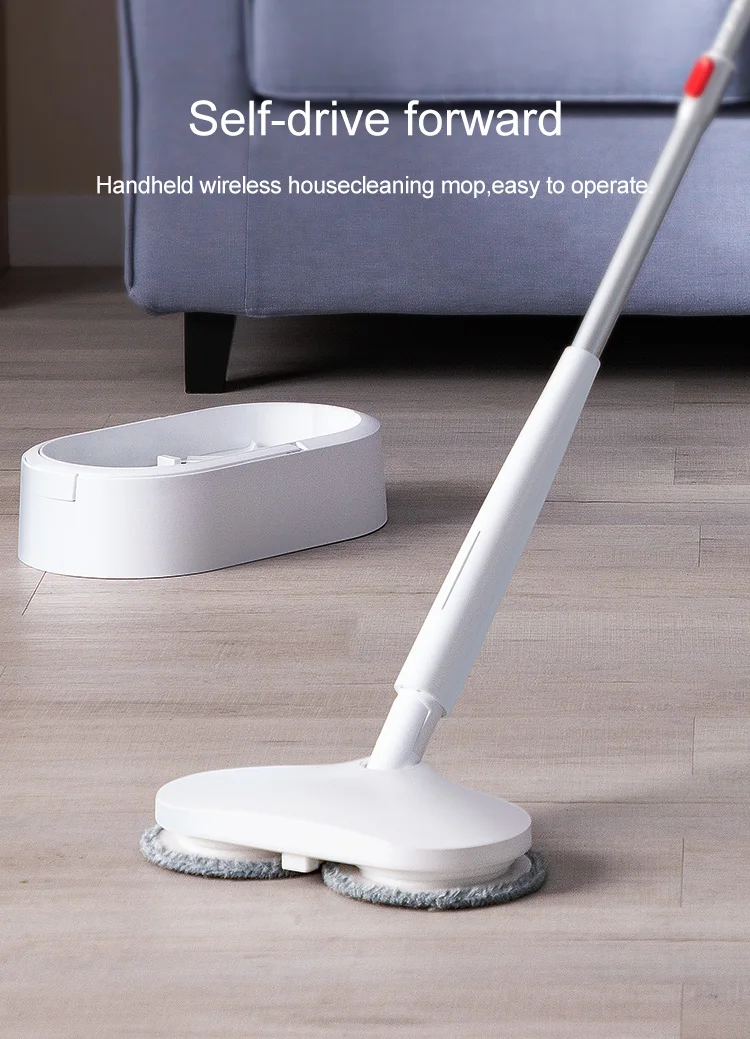 Jesun Smart Electric Wiping Spin Mopping Floor Mop Cleaner