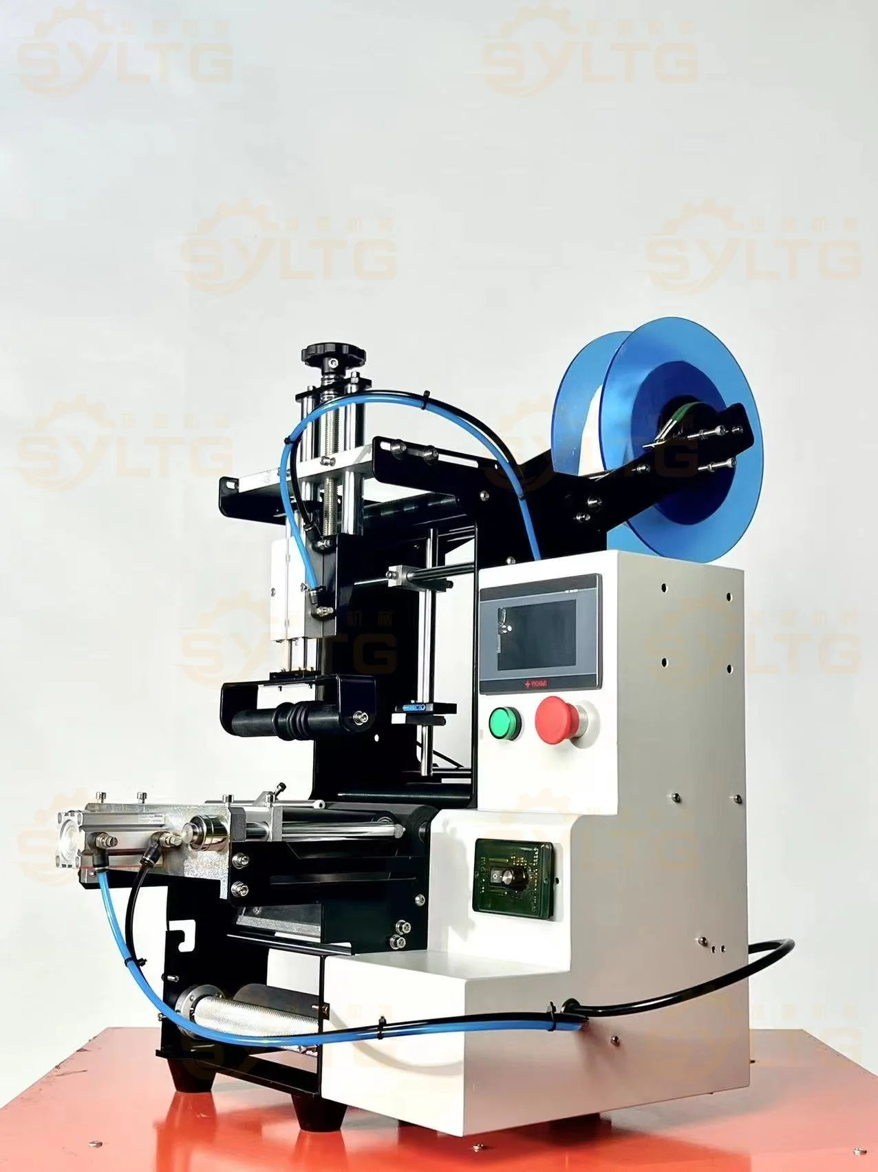 ZST-0089 Desktop Self-Adhesive Label Applicator Machine Bottle Jar ...