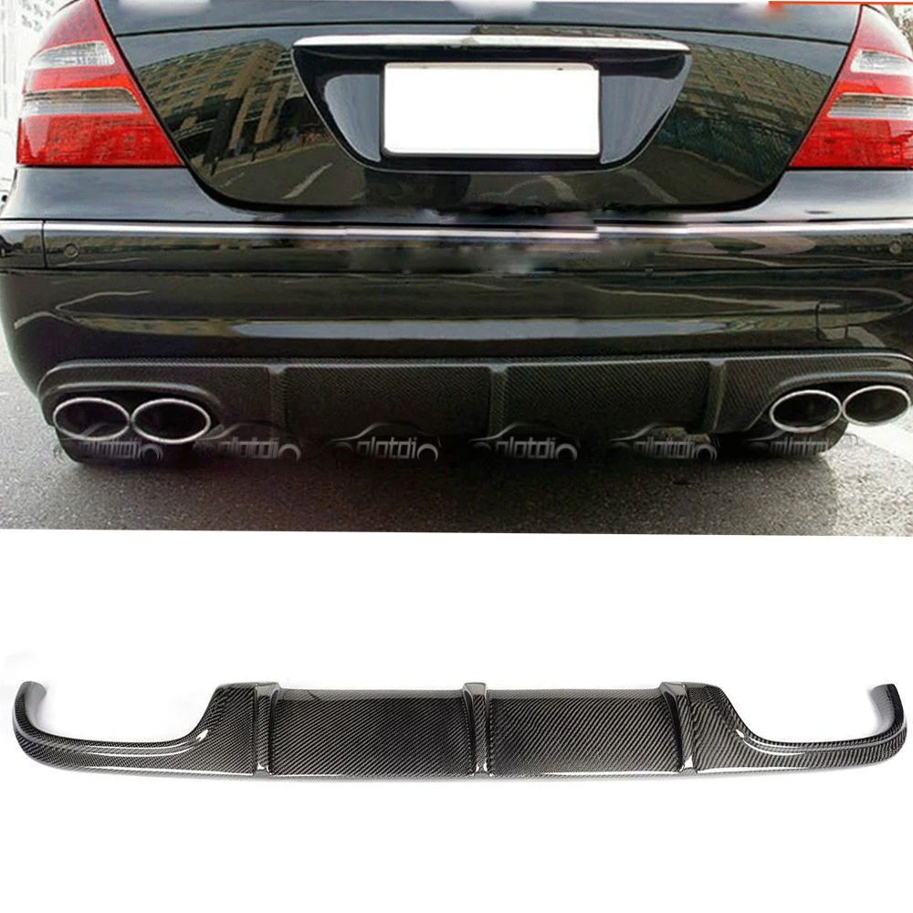 Car Tuning Carbon Fiber Fins Spoiler Winglet Splitter Rear Bumper Lip ...