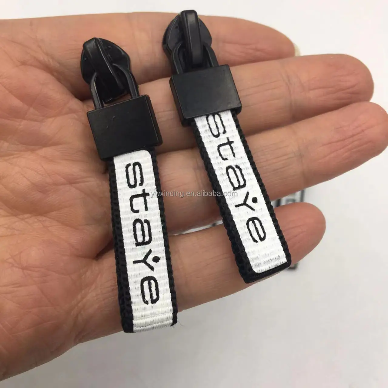 Customized Hot Sale 5# Waterproof Slider with Reverse Webbing Style ...