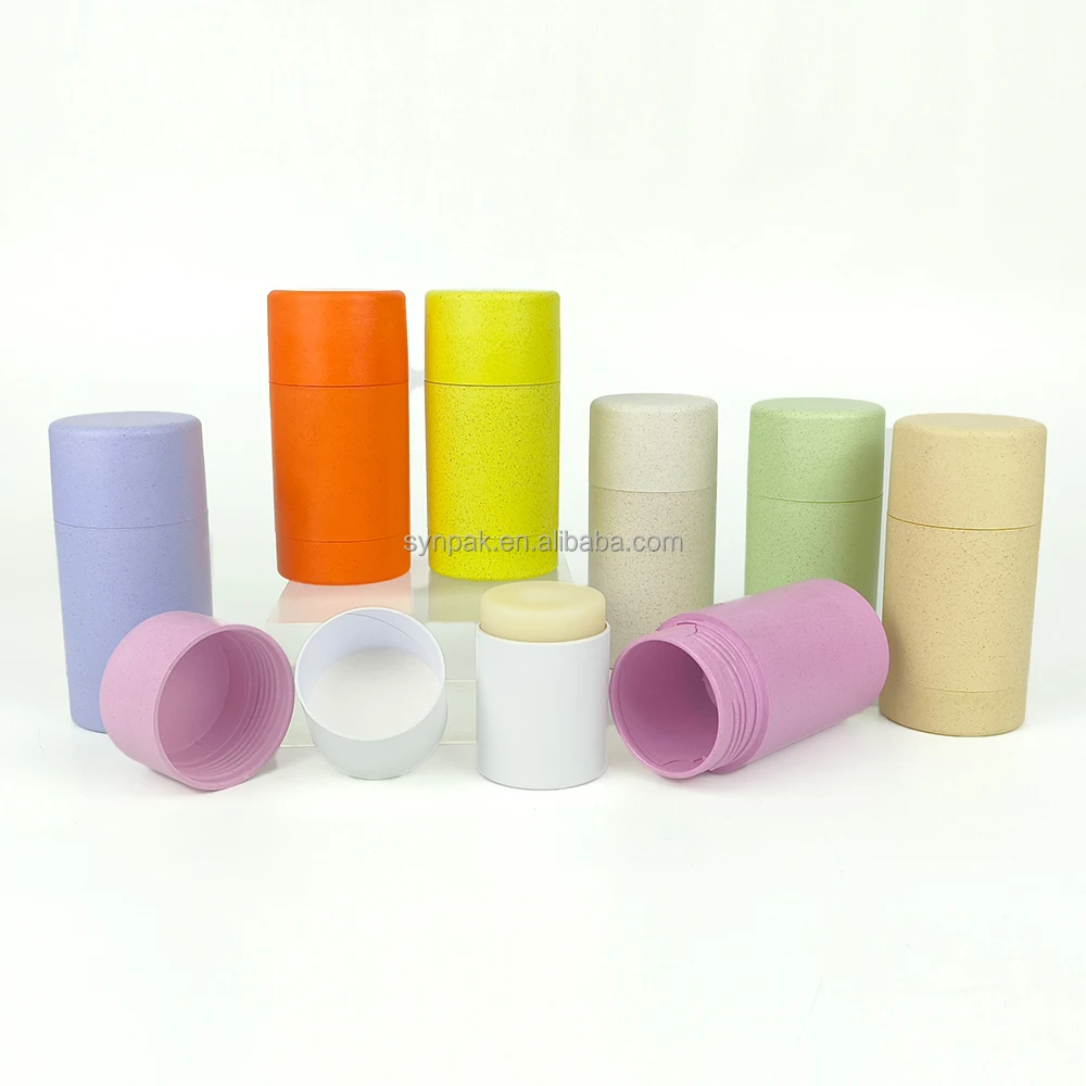 45ml Biodegradable Kraft Paper Inner Barrel Eco-friendly Twisted Up ...