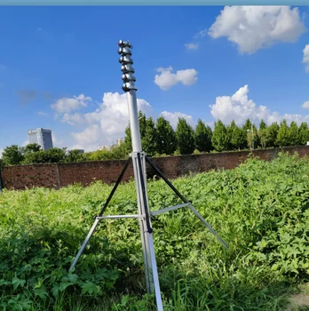 Hand Push Telescopic Mast Spiderbeam Antenna Mast With Tripod - Buy ...