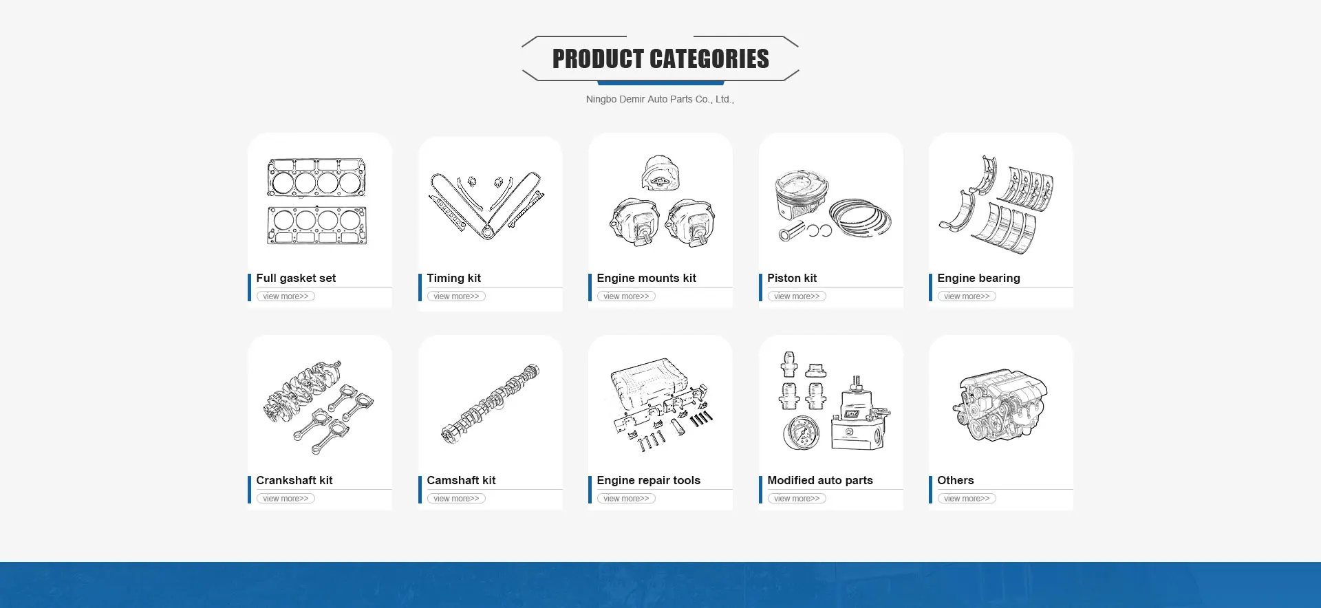 Ningbo Demier Auto Parts Co., Ltd. - Full Gasket Set, Timing Chain Kit
