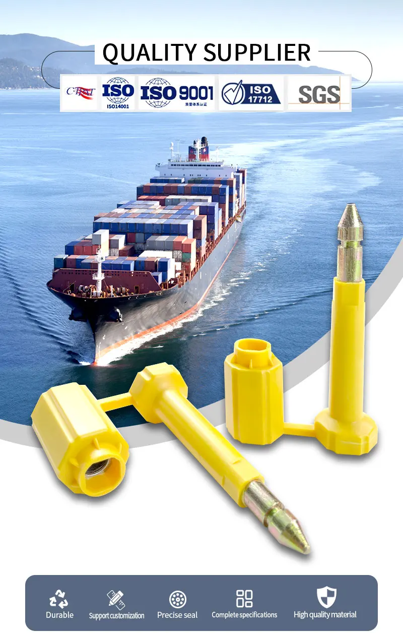St8703 Bolt Seal Supplier Container Security Lock Security Barcode ...
