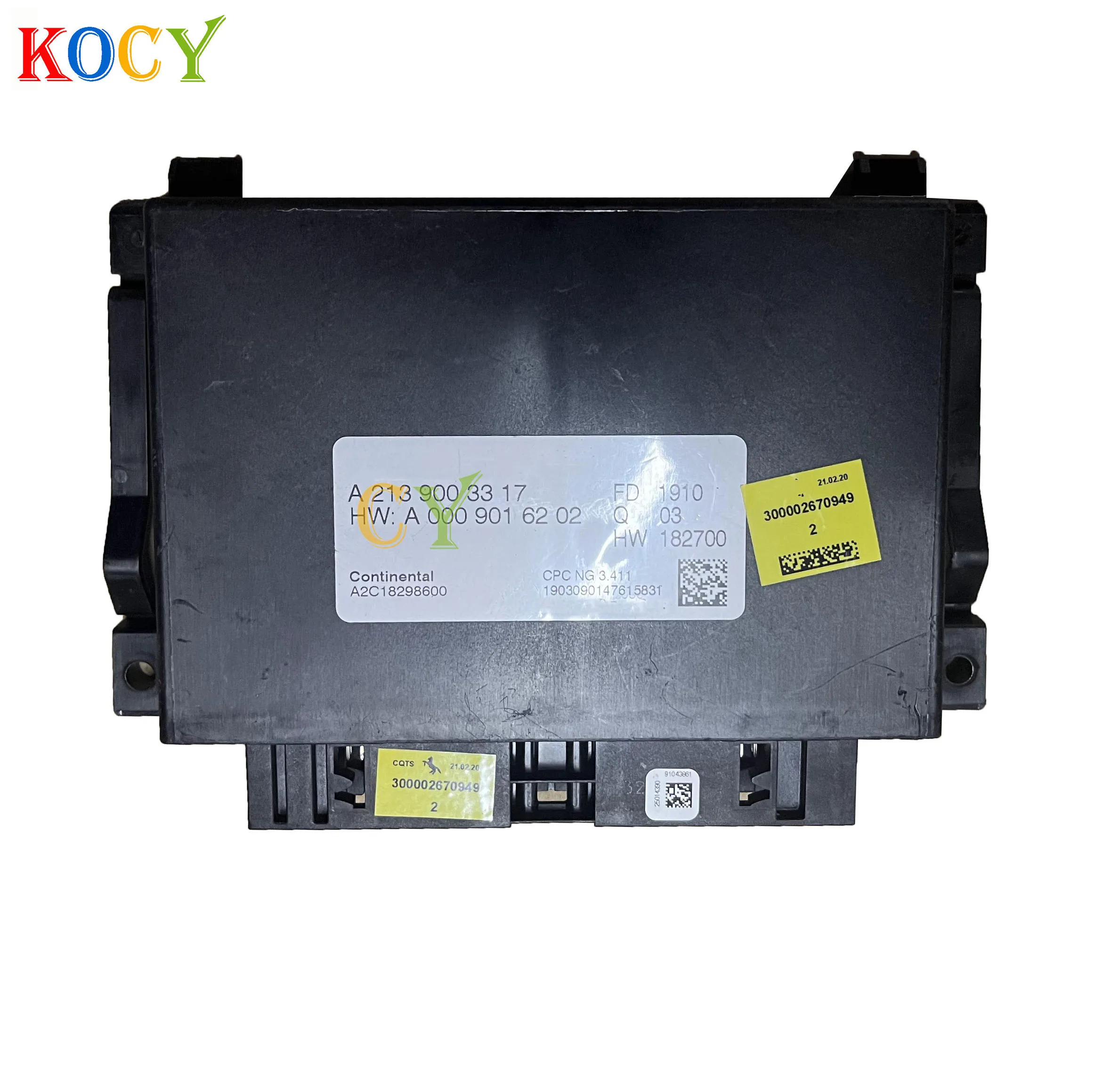 奔驰W213发动机控制模块CPC NG 3.411 A2139003317 A 213 900 33 17 A 000 901 62 02 ...