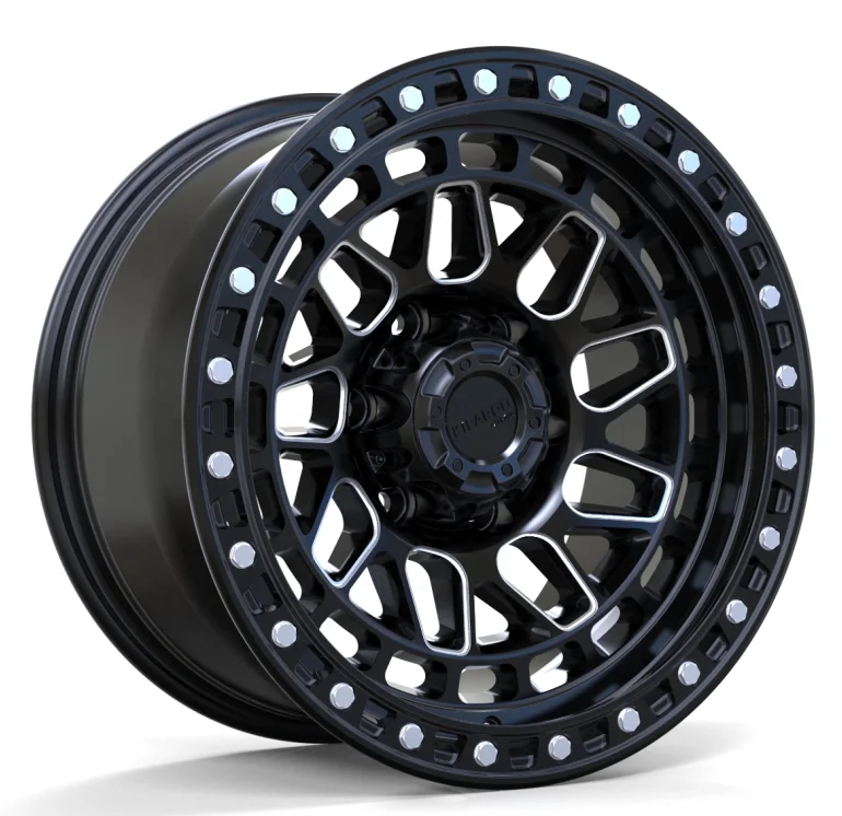 Kipardo Offroad Wheels 4x4 Rims 17 Inch 6 Holes Alloy Wheel Fit For ...
