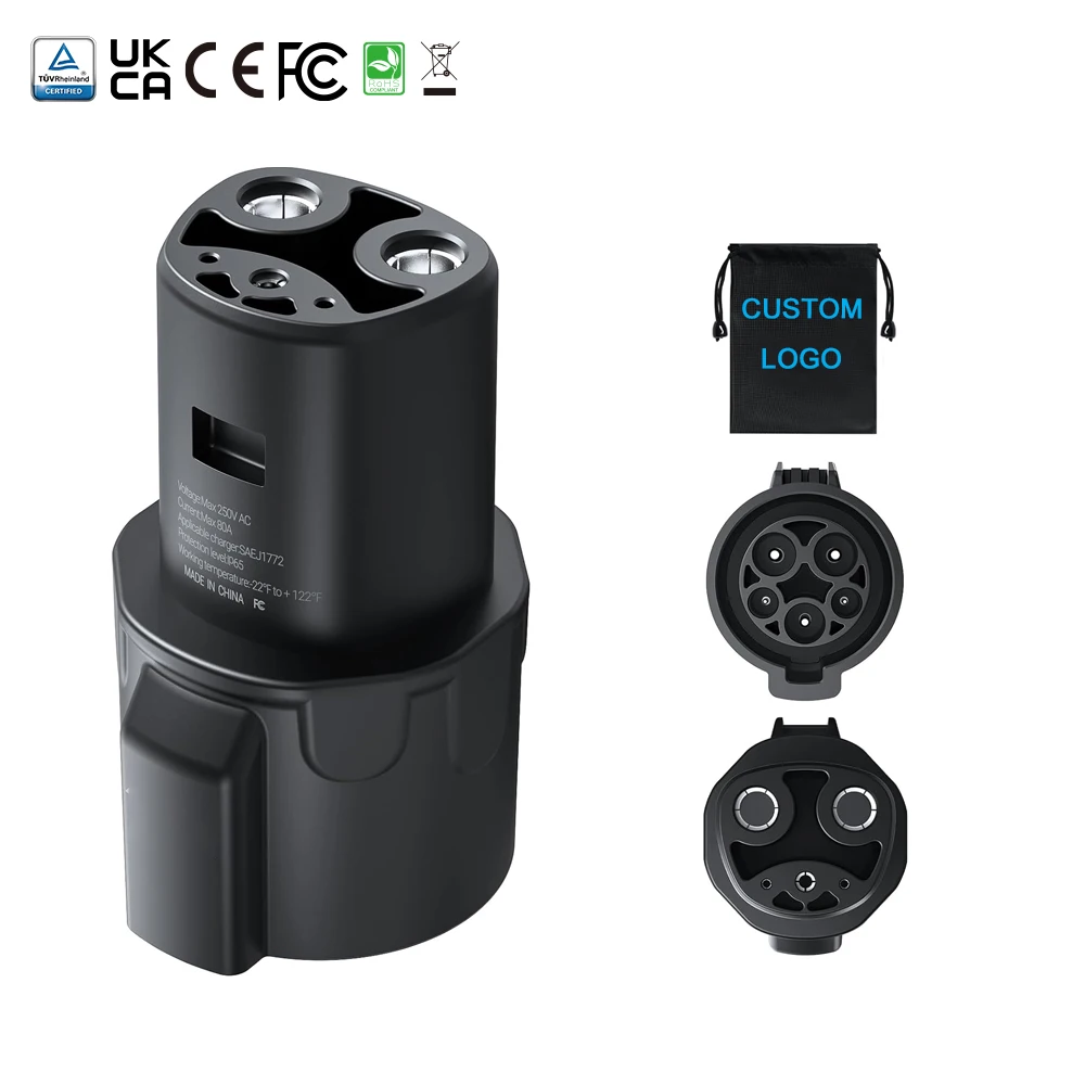 Tesla Sae J1772 Electric Ev Chargers 80a Ac Type 1 J1772 To Tesla Ev ...