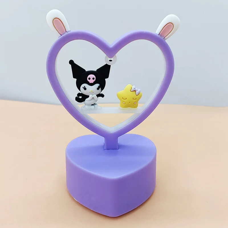 Kuromi Night Light Melody Kuromi Pochacco Diy Creative Romantic Led ...