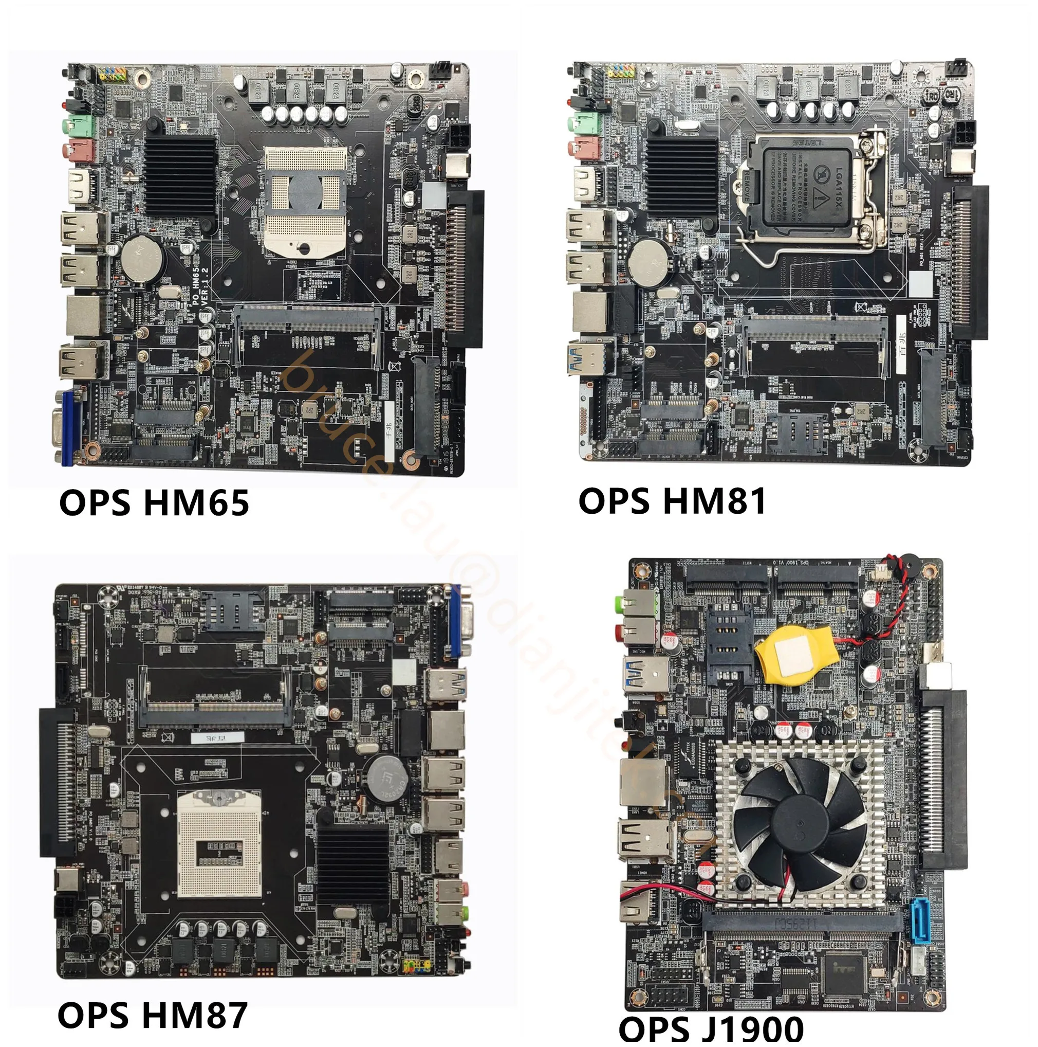 Socket LGA 1200 H510 OPS motherboard with VGA + HD,MI 16G DDR4 M.2 NVME SSD for 10th 11th ...