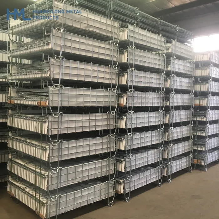 China Pet Preform Industry Foldable Stackable Collapsible Forklift Wire ...