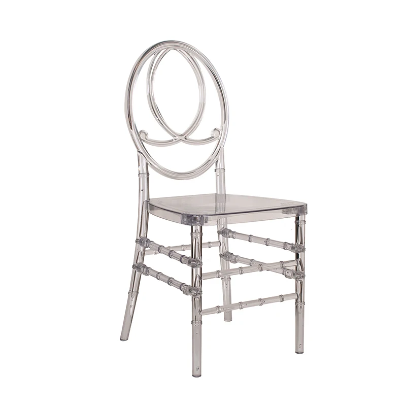 Clear Transparent Resin Chiavari Chair White Plastic Phoenix Chair For ...