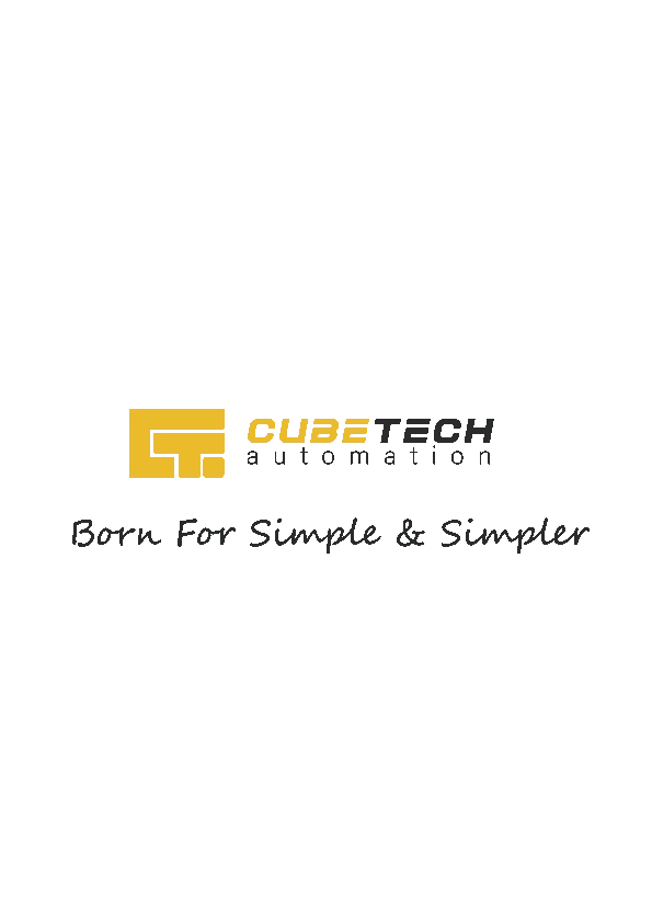 Company Overview - Cubetech Automation Co., Ltd.
