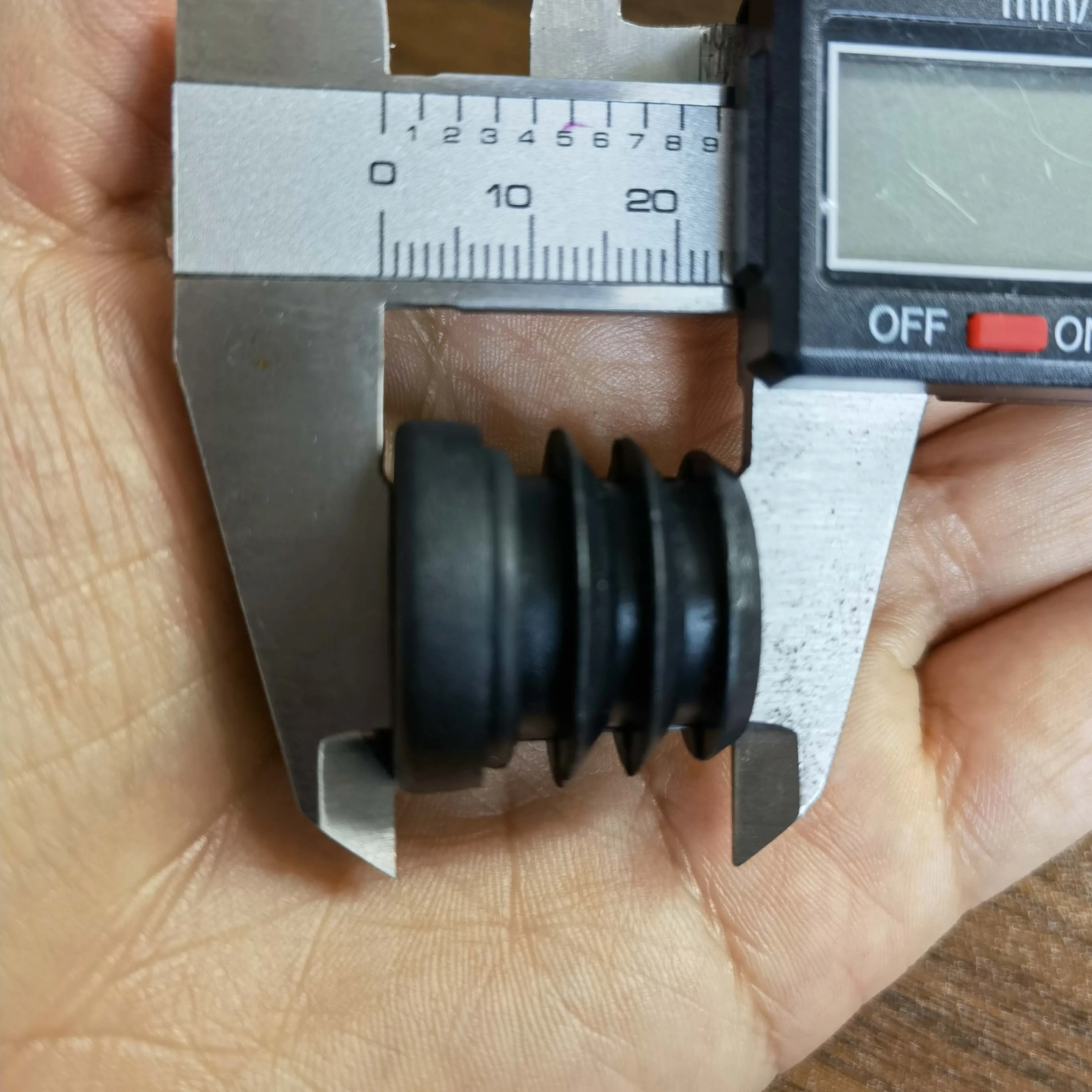 M6 M8 Plastic Hollow Pipe End Cap Screw Nut Inserts Round Tube Fitting ...
