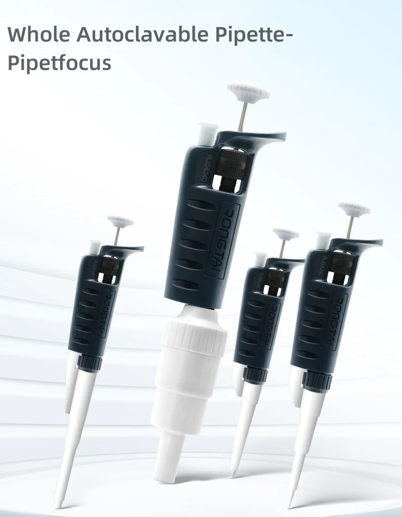 Fully Autoclavable Adjustable Variable Volume Micro Pipette Laboratory ...