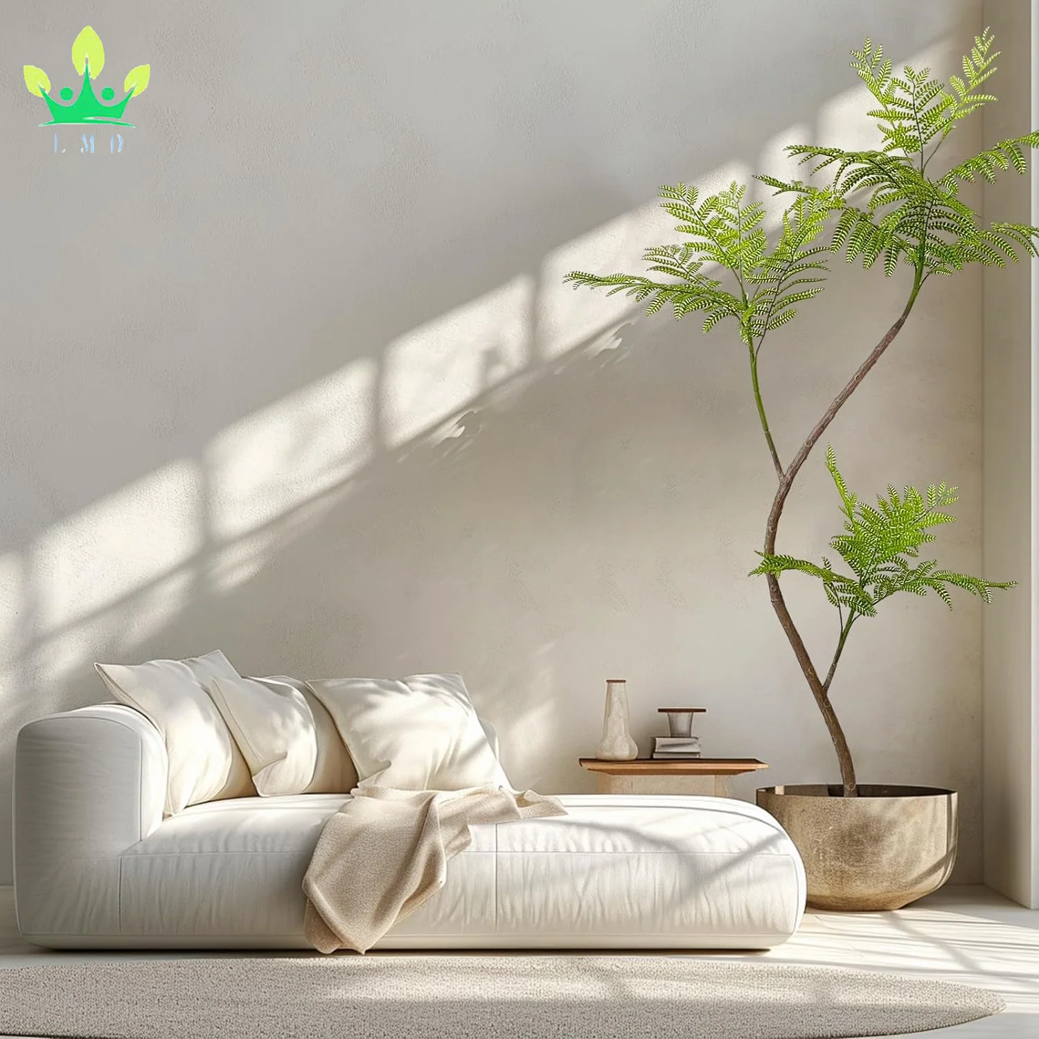 Artificial Jacaranda Tree - Lifelike Indoor Decor Plant