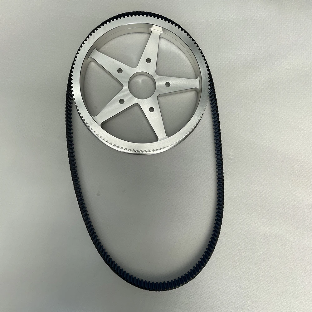 High Power Single Swingarm Motor with Belt Drive - 60nm-80nm Torque