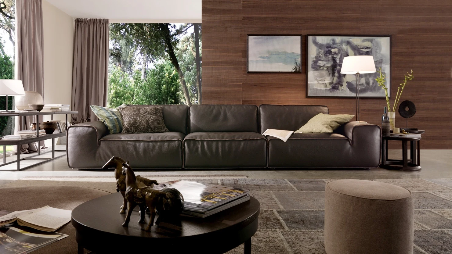 Commercial Modular Sectional Sofa | High-End Retail Fit-Out Furniture ...