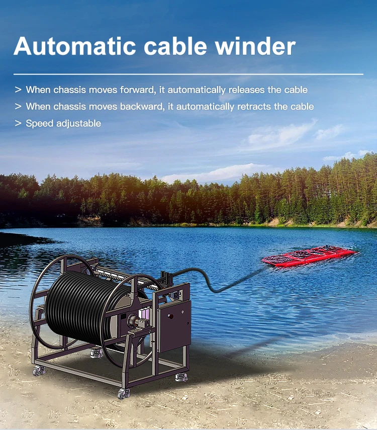 Rc Underwater Robot Chassis Submersible Dredging Ip68 300kg Load ...