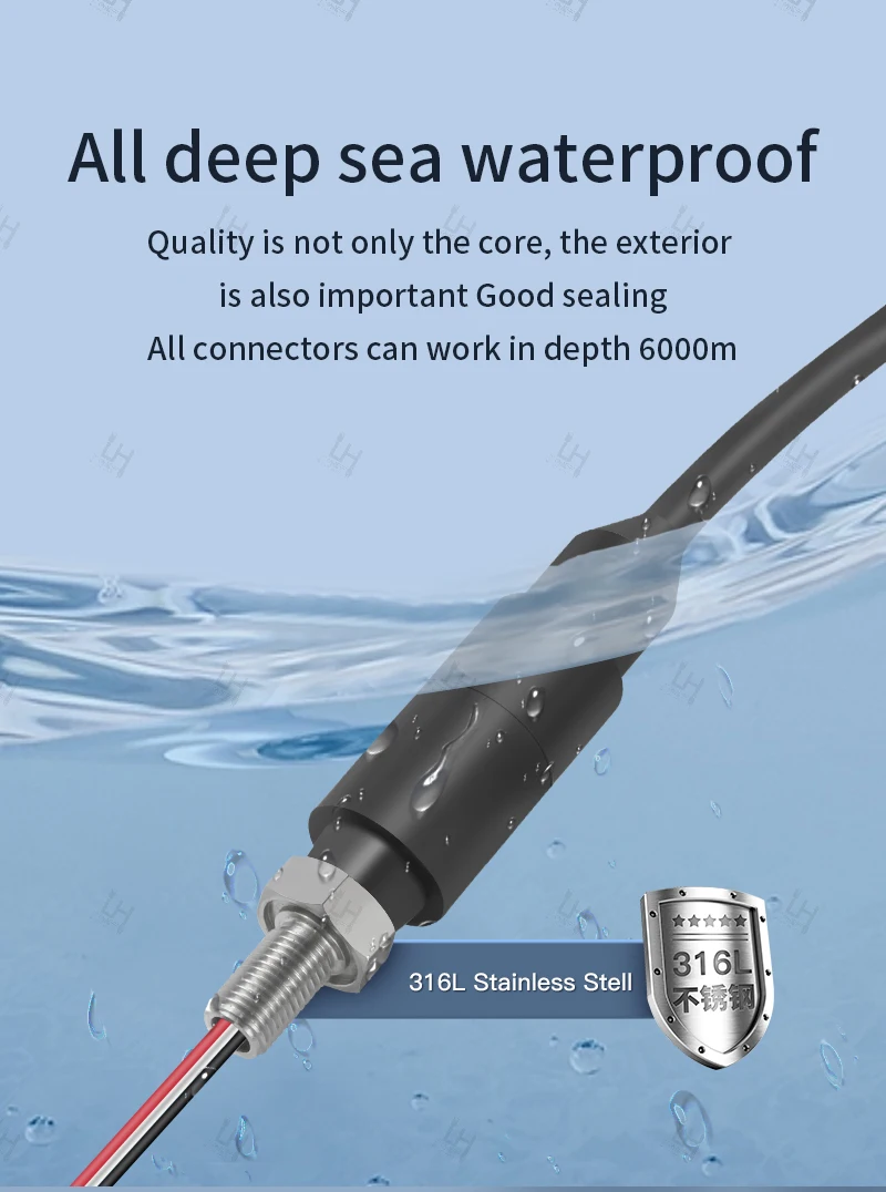 BH4F Deep Water Subsea Connectors Waterproof Plug Bulkhead Circular ...